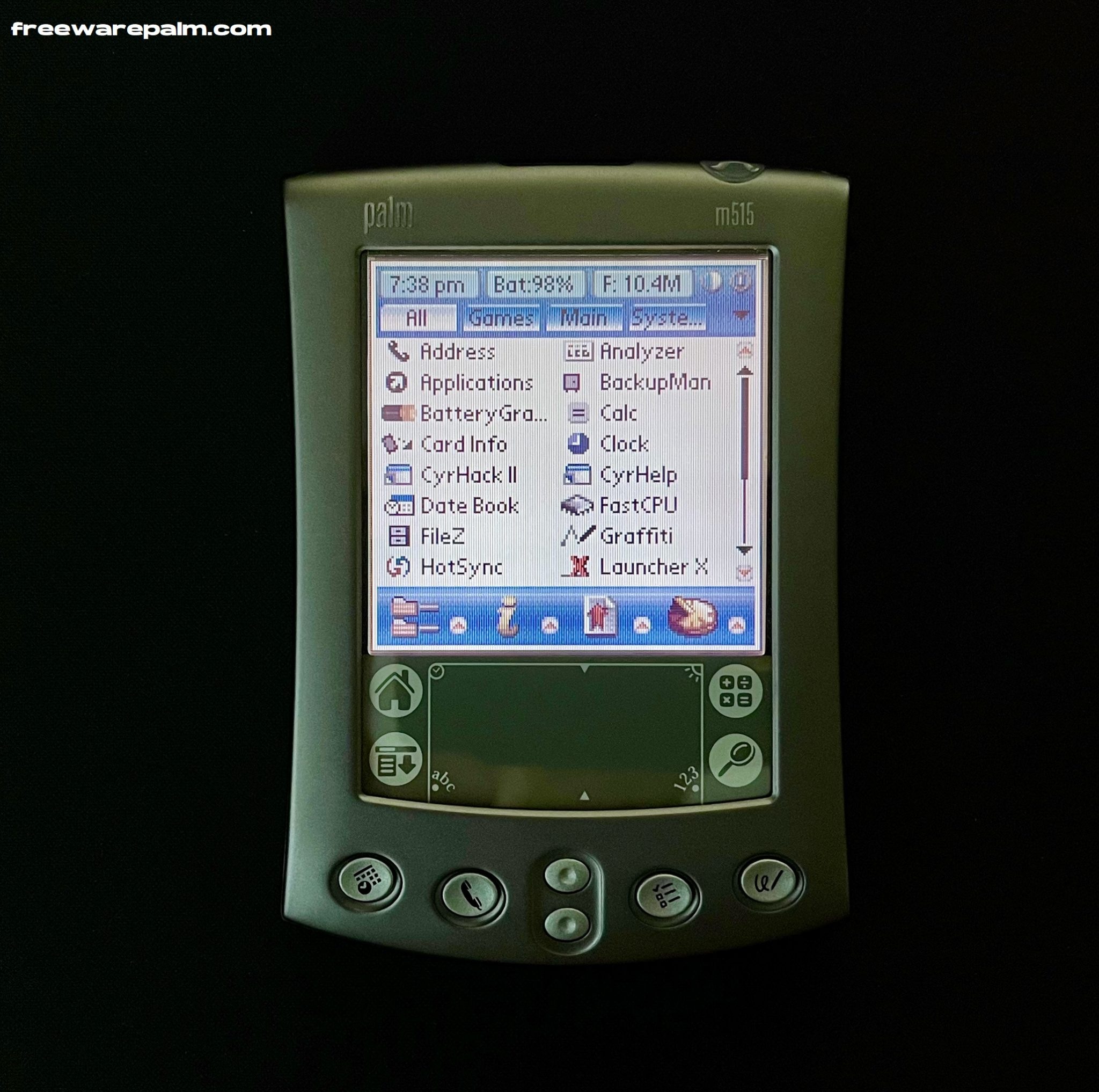 Peluncur Aplikasi Untuk PDA Palm OS